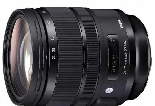 Объектив Sigma AF 24-70mm f/2.8 DG OS HSM Art Cano