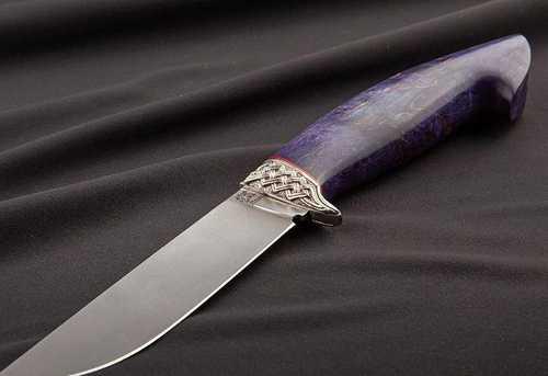 Нож "Сокол", клинок сталь elmax, рукоять стабилизи