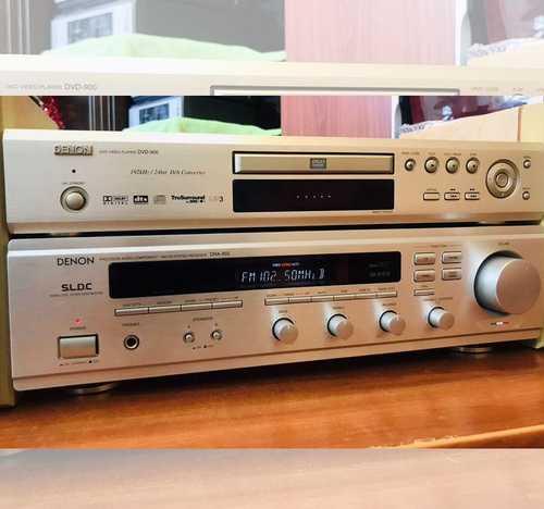 Стерео Ресивер усилитель Denon DRA-455 DVD-900