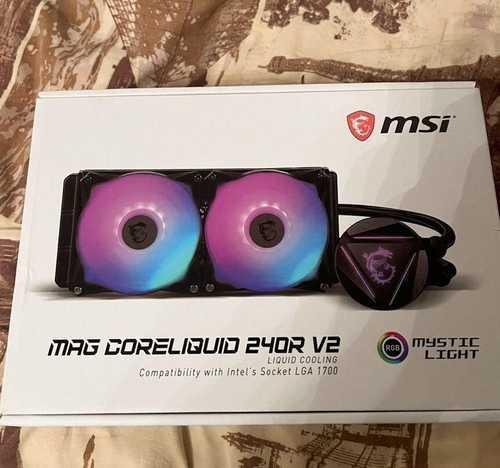 Сжо MSI MAG coreliquid 240R V2