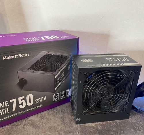 Блок питания cooler master MPE 750