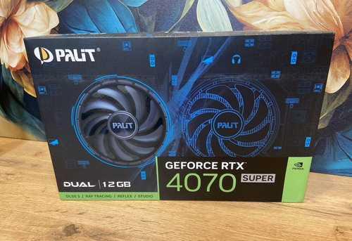 Palit RTX 4070 Super Dual 12 гб