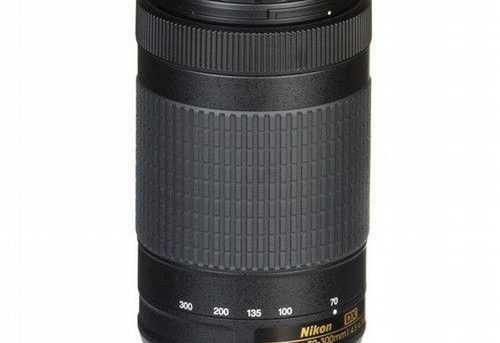 Объектив Nikon 70-300mm f/4.5-6.3G ED AF-P DX Новы