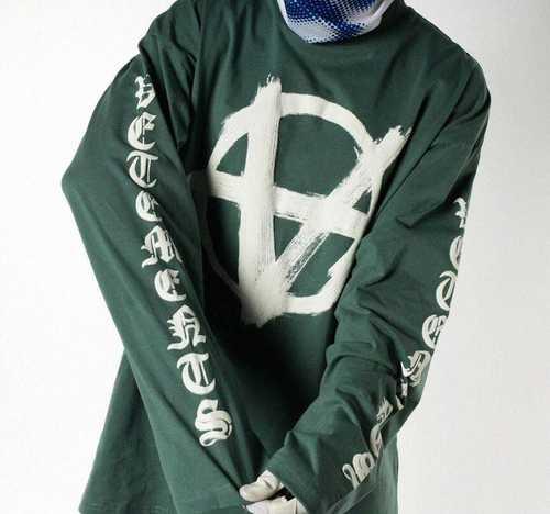Лонгслив Vetements Anarchy Оверсайз