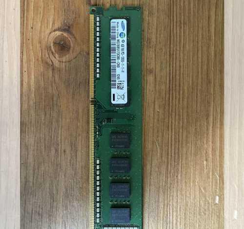 Оперативная память 4Gb Samsung DDR3 1600MHz