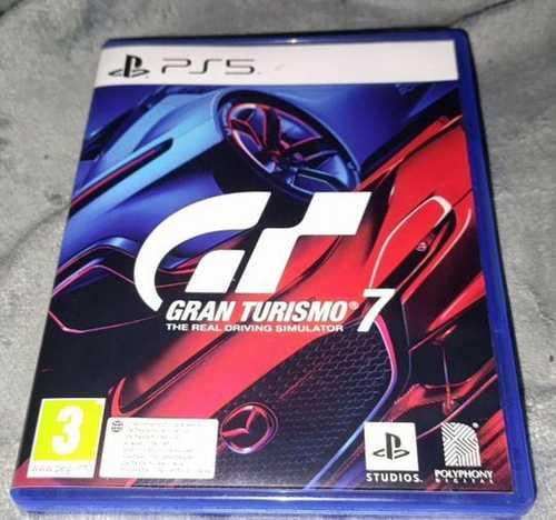 Gran turismo 7 ps5 диск