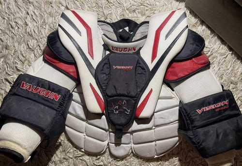 Вратарский нагрудник хоккей vaughn vision 9400 SR