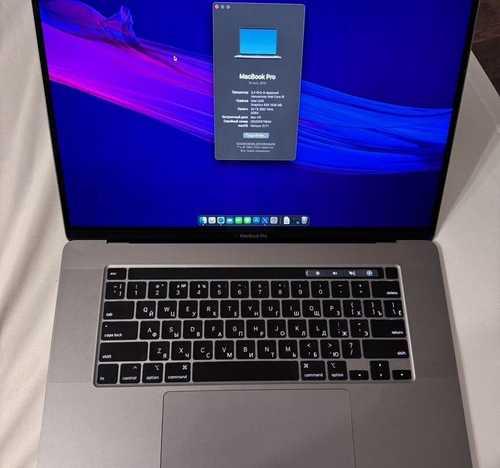 Apple macbook pro 16 2019 i9/32gb/1tb/5500m