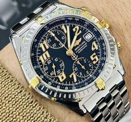 Breitling Chronomat Steel/Gold 18K 40mm / Оригинал