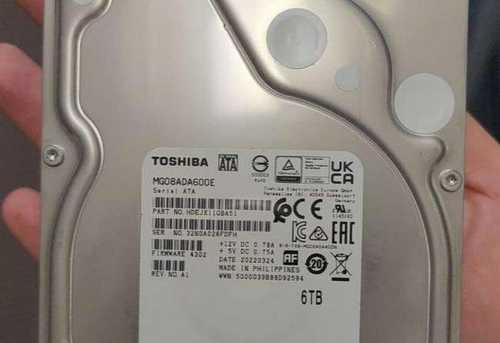 Жесткий диск Toshiba 6TB 4 штуки