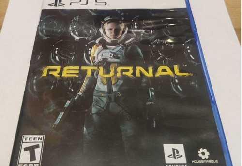 Игра на PS5 "returnal" (отличное состояние)