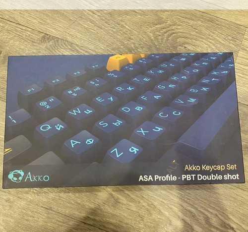 Akko Keycap Set ASA Profile PBT Double Shot