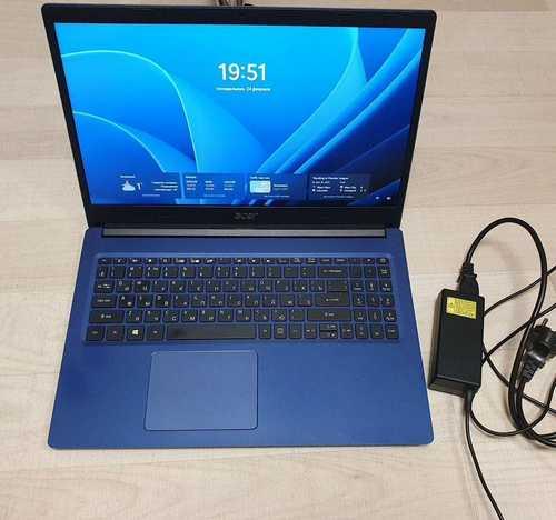Ноутбук acer i3-10110u/8gb/mx230/m2 512gb