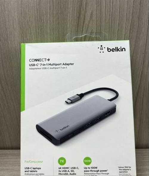 Адаптер belkin USB-C 7в1 оригинал