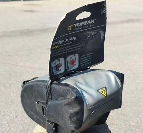 Вело сумка под седло Topeak Wedge DryBag Large