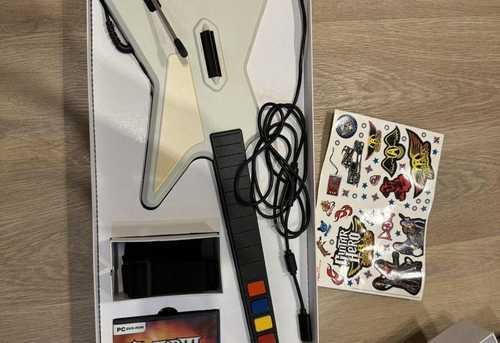 Игра + гитара Guitar hero Aerosmith PC