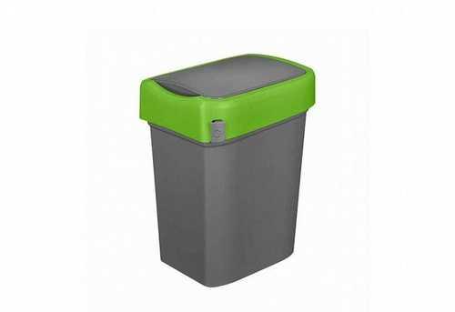 Контейнер для мусора 10,0 л smart BIN зеленый