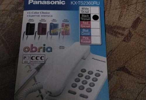 Проводной телефон Panasonic KX-ts2360rub. Новый