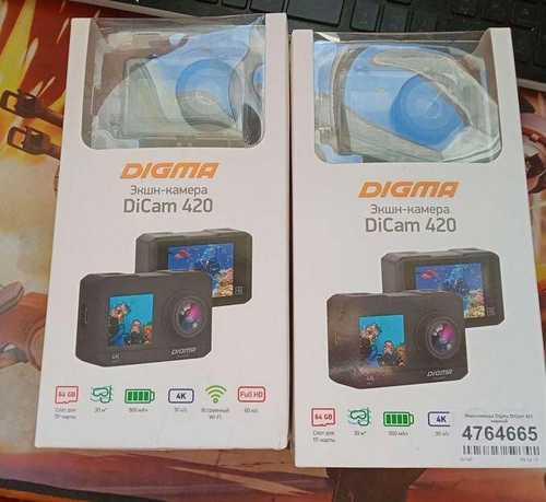 Экшн-камера Digma DiCam 420 (гоу про)