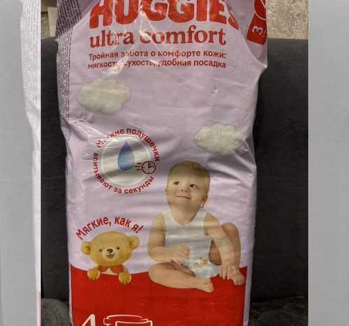 Подгузники huggies ultra comfort
