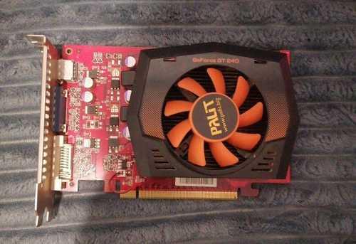 Видеокарта geforce gt 240 palit 512mb