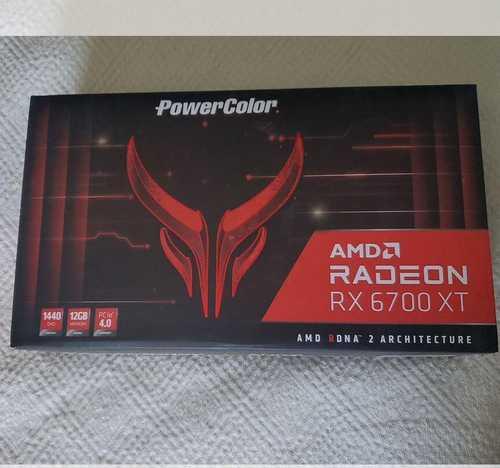 Видеокарта powercolor Radeon 6700xt