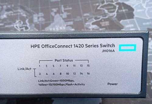 Коммутатор HPE 1420 16G