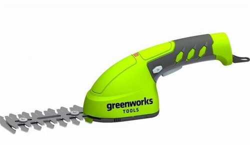 Аккумуляторные ножницы Greenworks садовые 7,2В