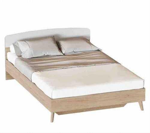 Кровать Калгари, 160x200, дуб натуральный светлый