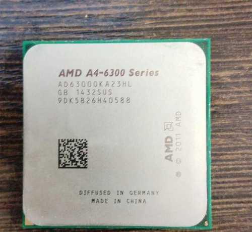 Процессор amd a4-6300