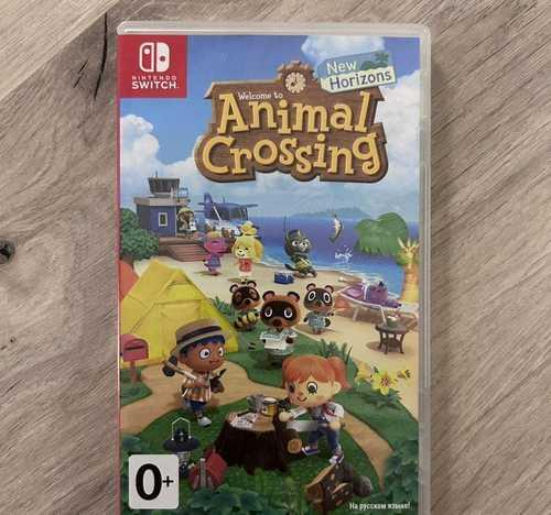 Animal crossing new horizons картридж