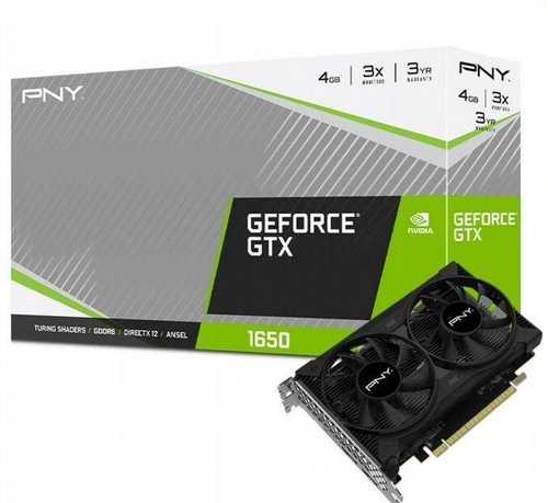 Видеокарта PNY nvidia GeForce GTX1650 Dual Fan 4GB