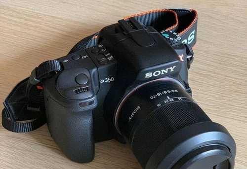 Продам фотоаппарат Sony Alpha dslr-A350