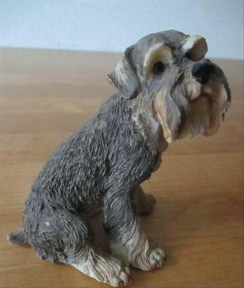 Статуэтка фигурка собаки шнауцер