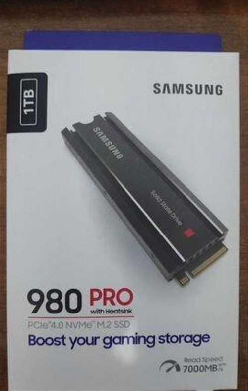 SSD Samsung 980 PRO c радиатором