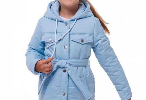 Пальто демисезонное стеганое для девочки