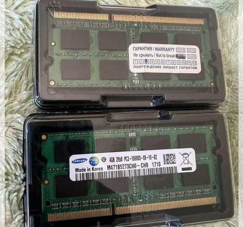 Оперативная память ddr3 4 gb 1333 1шт