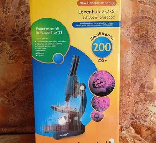 Микроскоп levenhuk 2S/3S, 200X