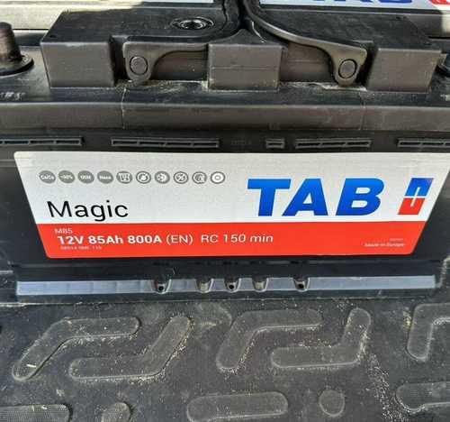 Аккумулятор автомобильный Magic Tab 85 ah 800a