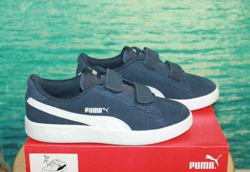 Новые кроссовки Puma smash р.30,5 натурал.замша