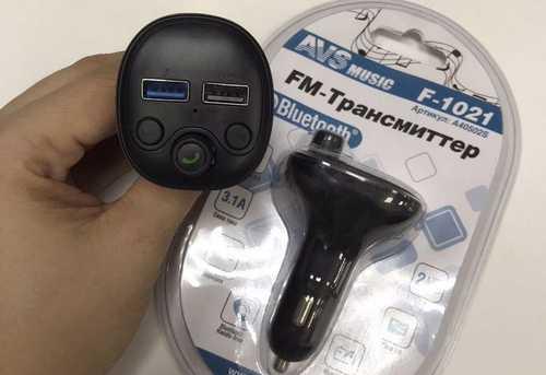 FM модулятор Bluetooth в прикуриватель 1021
