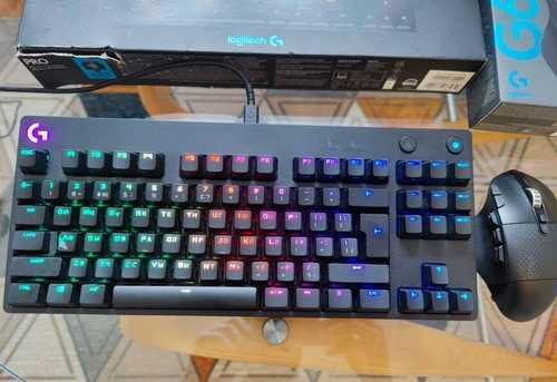 Мышь Logitech G604 и Клавиатура Logitech G Pro