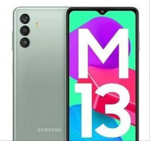 Смартфон Samsung Galaxy M13 4/64 гб, светло-зелен