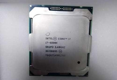 Процессор intel core i7-6800k