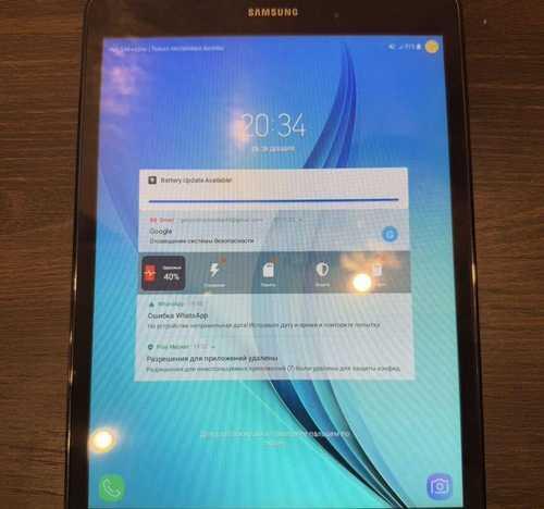 Samsung galaxy tab A 9.7 SM-T555