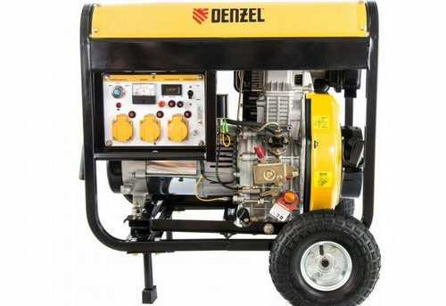 Дизельный генератор denzel DD6300Е