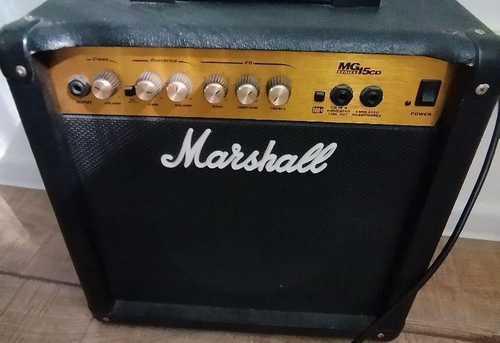 Гитарный комбоусилитель marshall mg 15 cd