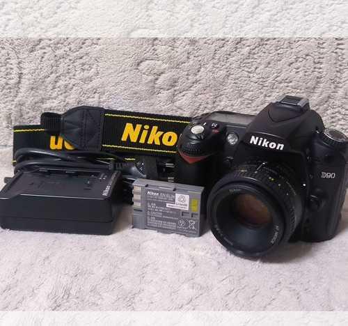 Фотоаппарат Nikon d90 (пробег 15т)