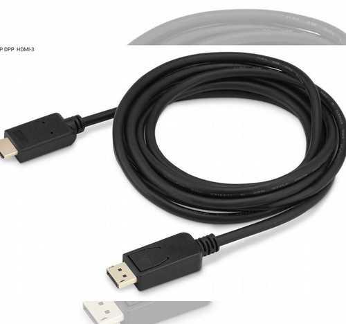 BHP DPP hdmi-3, Видео кабель buro DisplayPort (M)