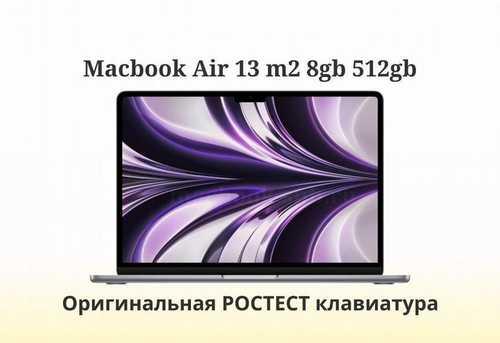 Macbook Air 13 m2 8gb 512gb Space Gray
